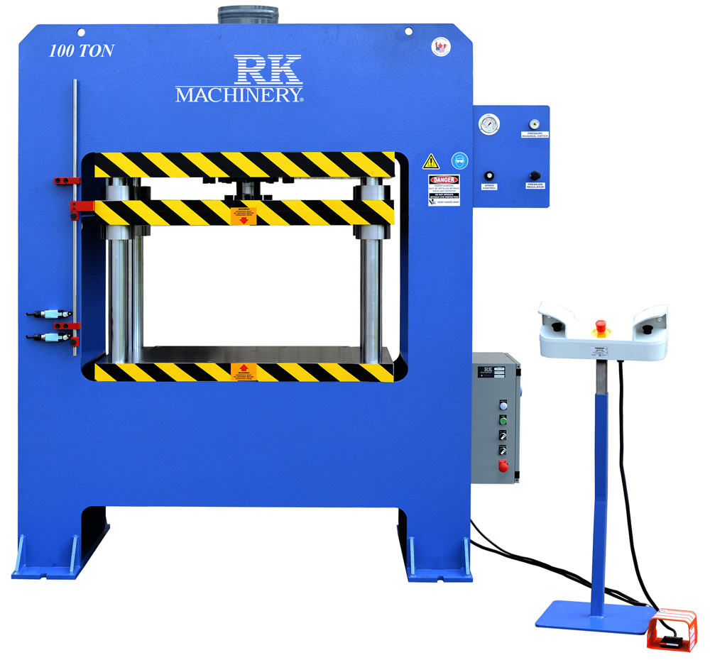 4 post Press Manufactured by RK METALFAB INC