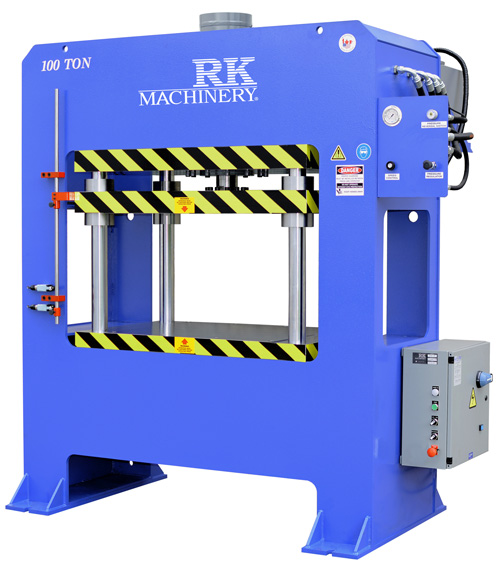 4 Post Hydraulic Press Manufactured by RK Machinery